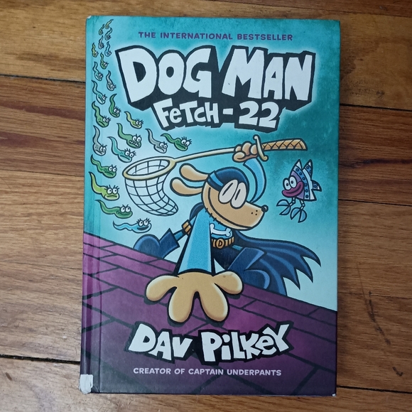 Dav Pilkey | Other | 3 Dog Man Fetch 22 By Dav Pilkey Hardcover | Poshmark